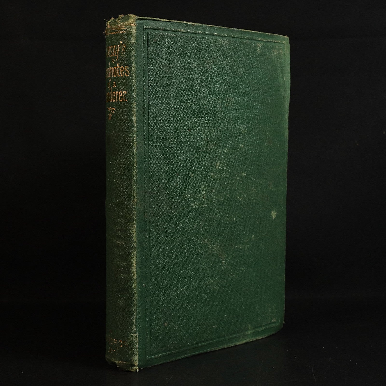 1865 Woodnotes Of A Wanderer by John Ramsay Antique Scottish Poetry Bo ...