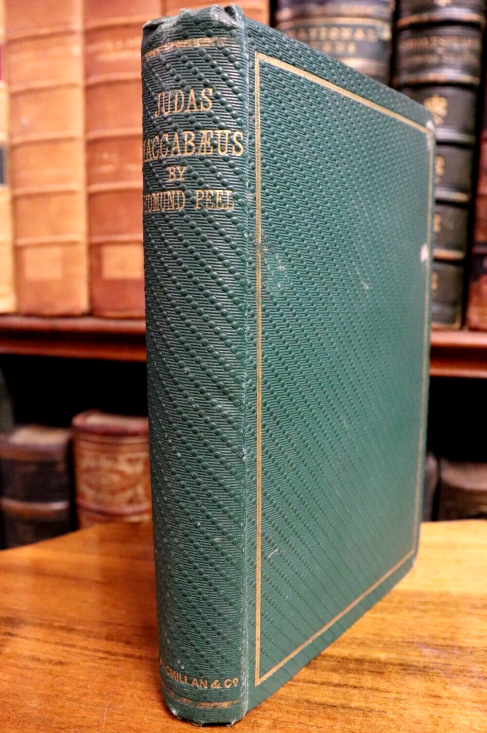 1864 Judas Maccabaeus: An Heroic Poem by Edmund Peel Antique Poetry Bo ...