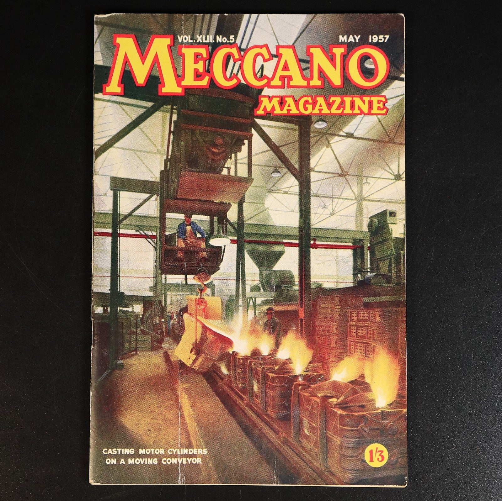 1957 Meccano Magazine Vintage Toy Collectible Reference Book May 1957 ...