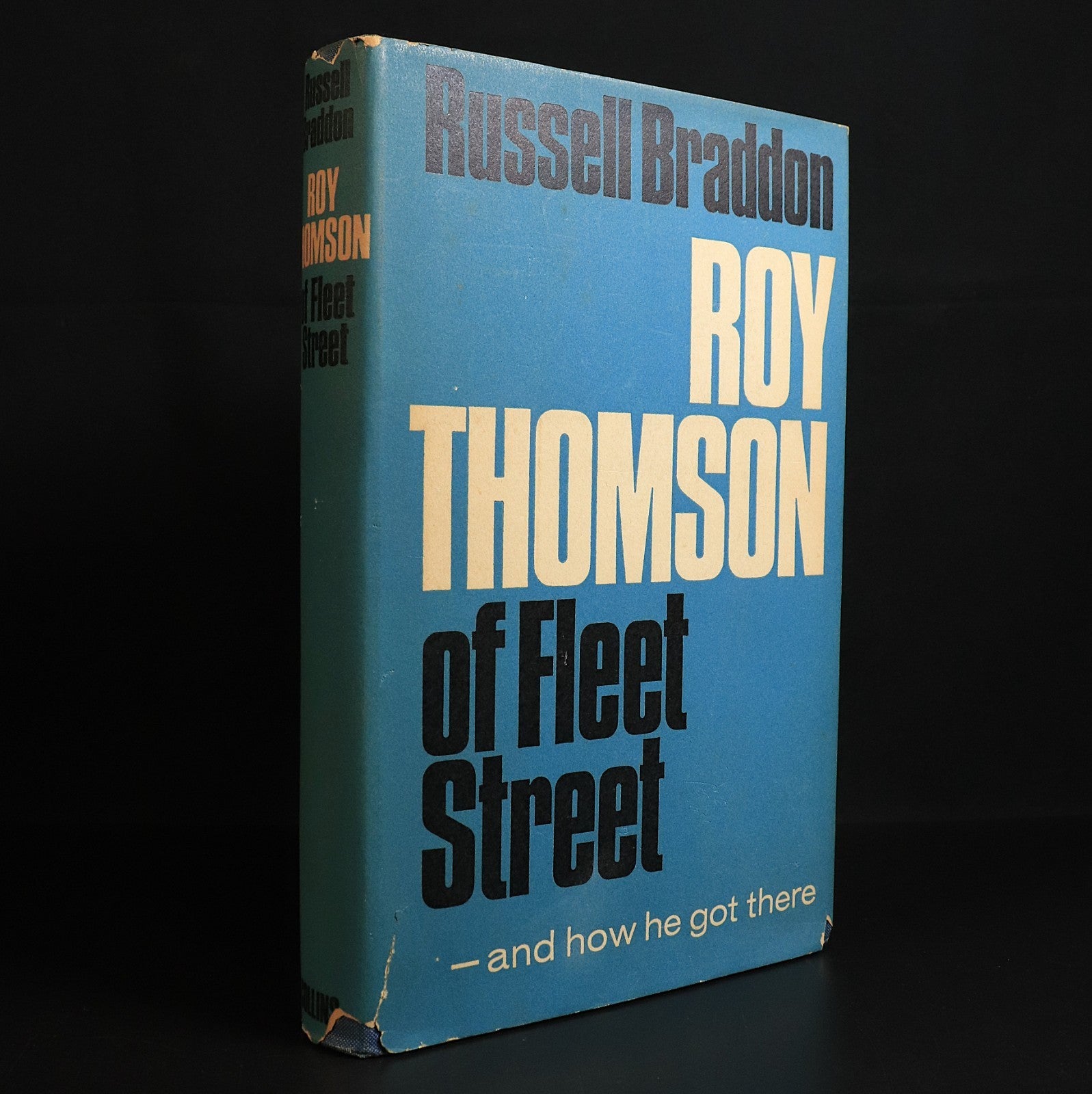 1965 Roy Thomson Of Fleet Street by R. Braddon British Biography Book ...