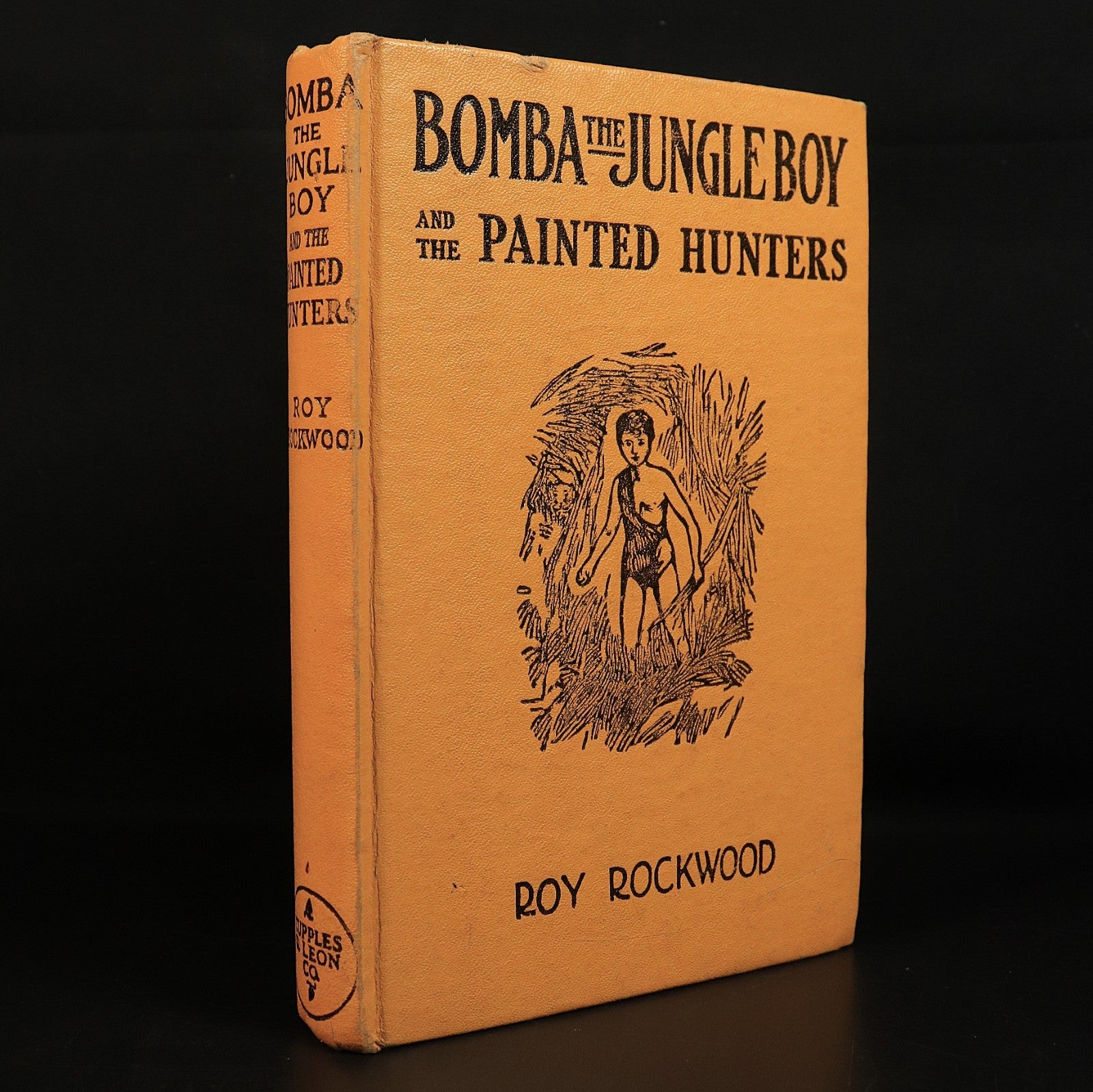 c1932 Bomba The Jungle Boy by Roy Rockwood Antique American Fiction Bo ...