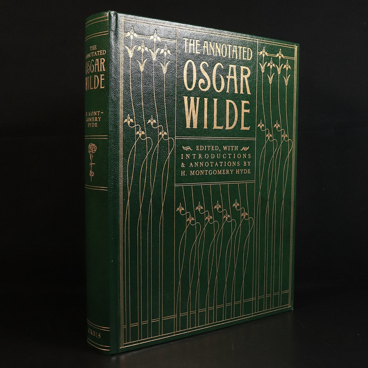 1982 The Annotated Oscar Wilde British Poetry & Literature Book Orbis ...