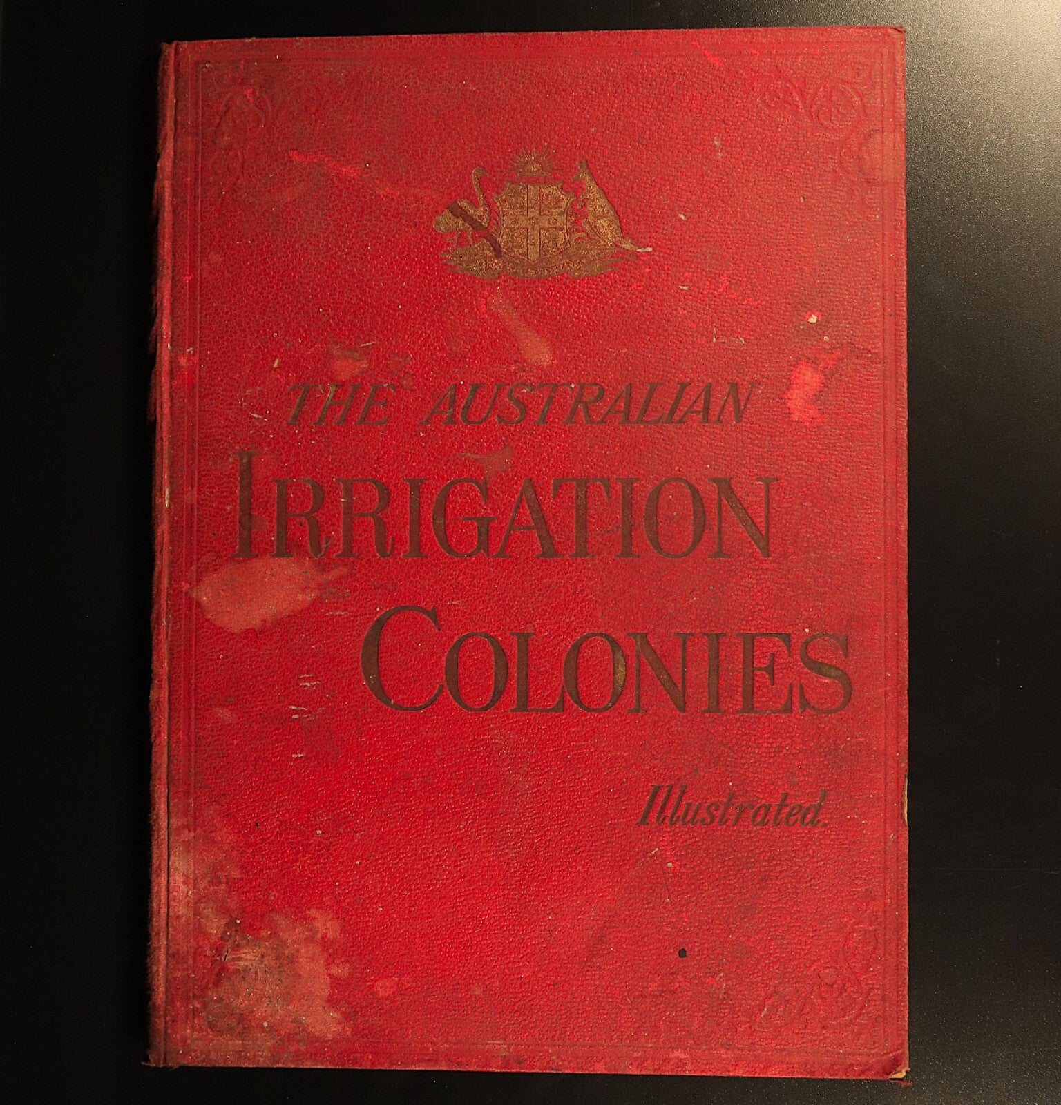 1887 The Australian Irrigation Colonies Antique Australian History Boo ...