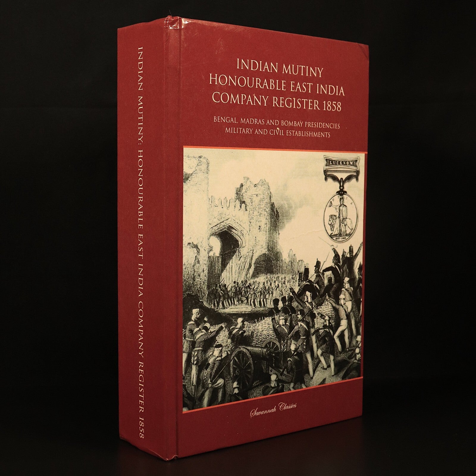 Indian Mutiny East India Company Register 1858 Military History Book S ...