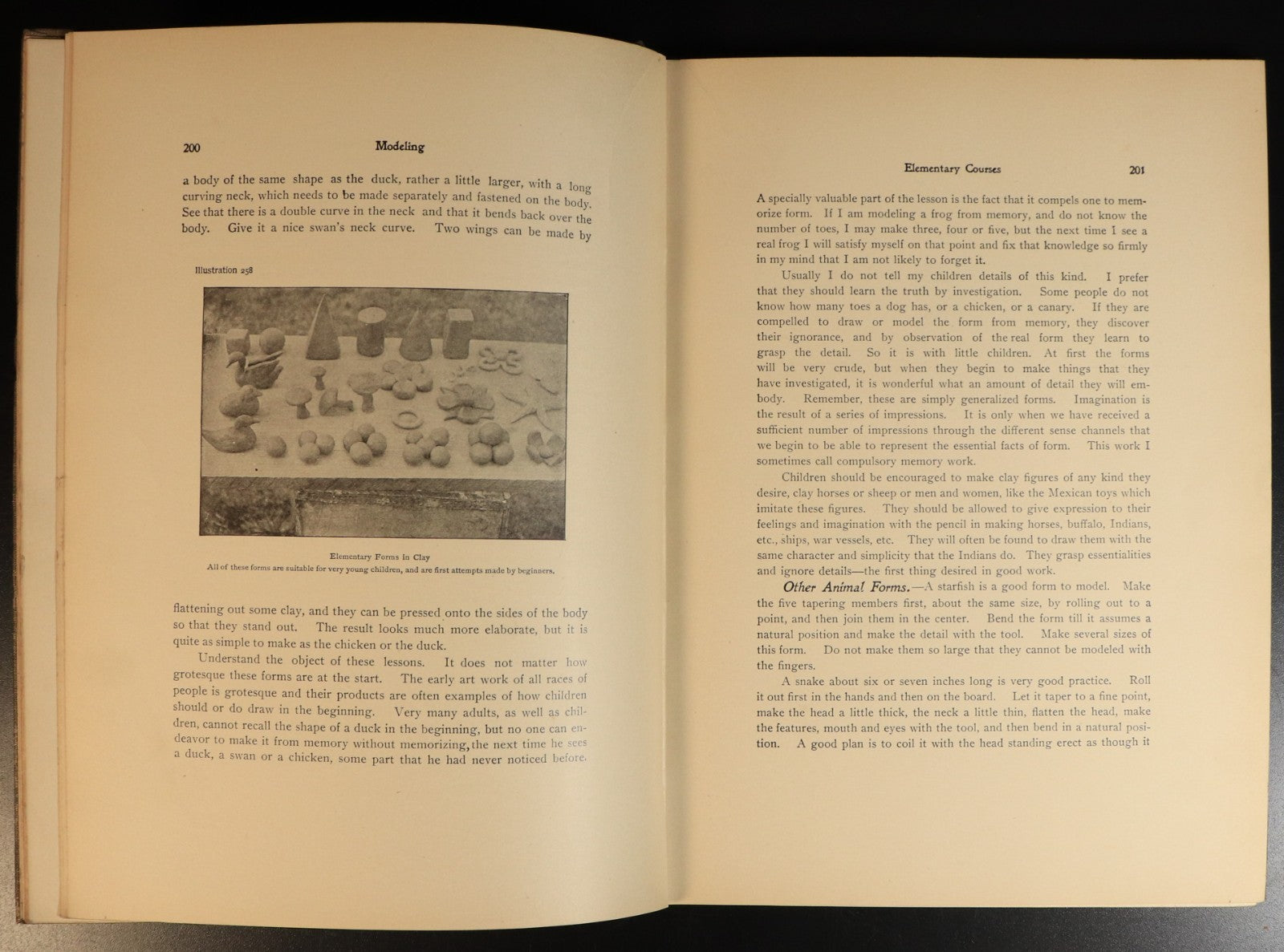 1906 Modelling With Design by J. Liberty Tadd Antique Art Book Austral ...