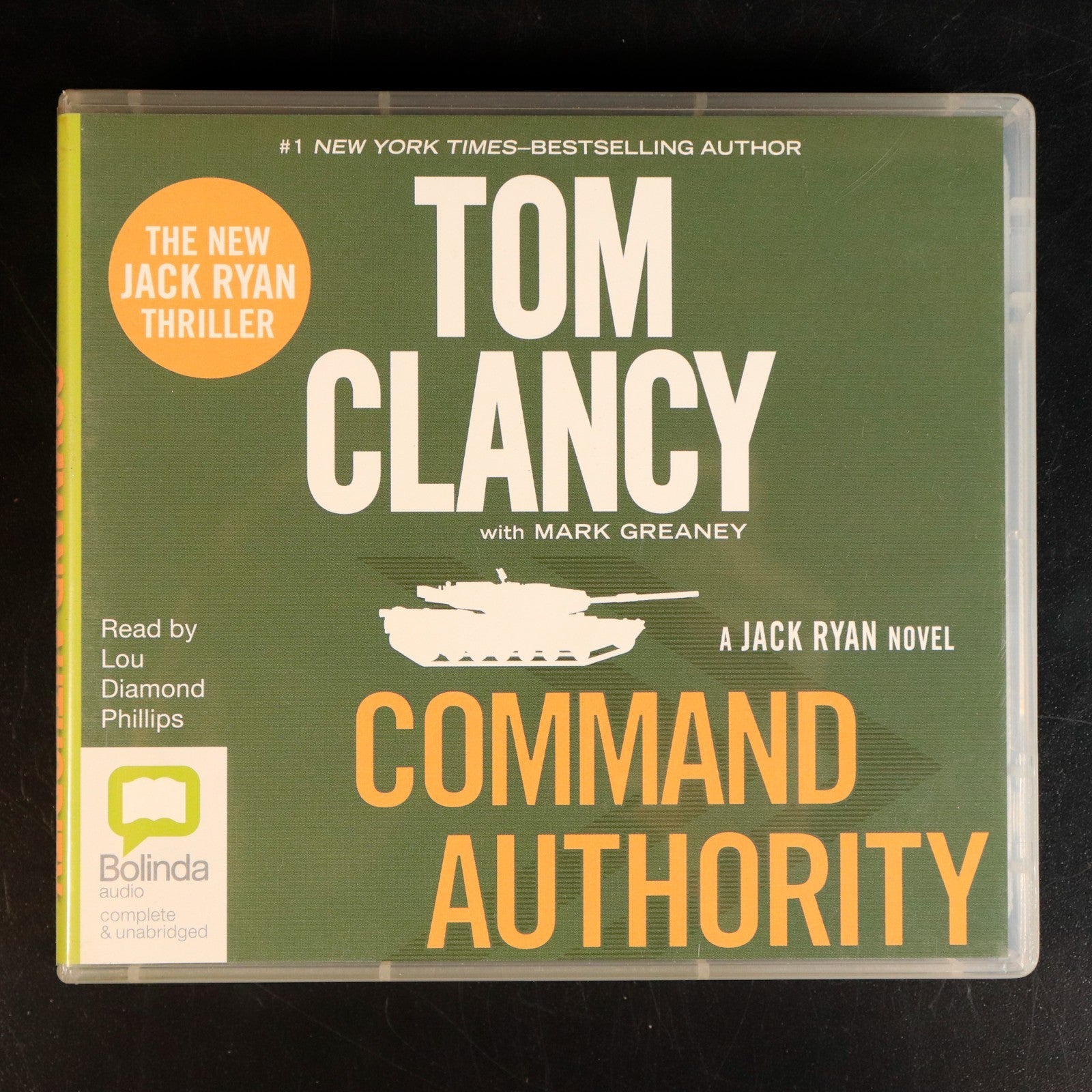 Command Authority by Tom Clancy Fiction Audio Book CD Bolinda 14 CD Se ...