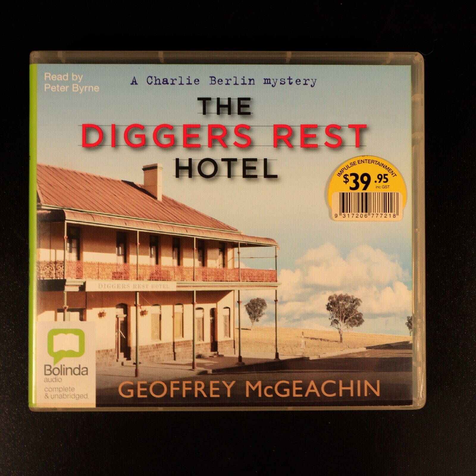 Diggers Rest Hotel by G. McGeachin Australian Fiction Book Audio CD Bo ...