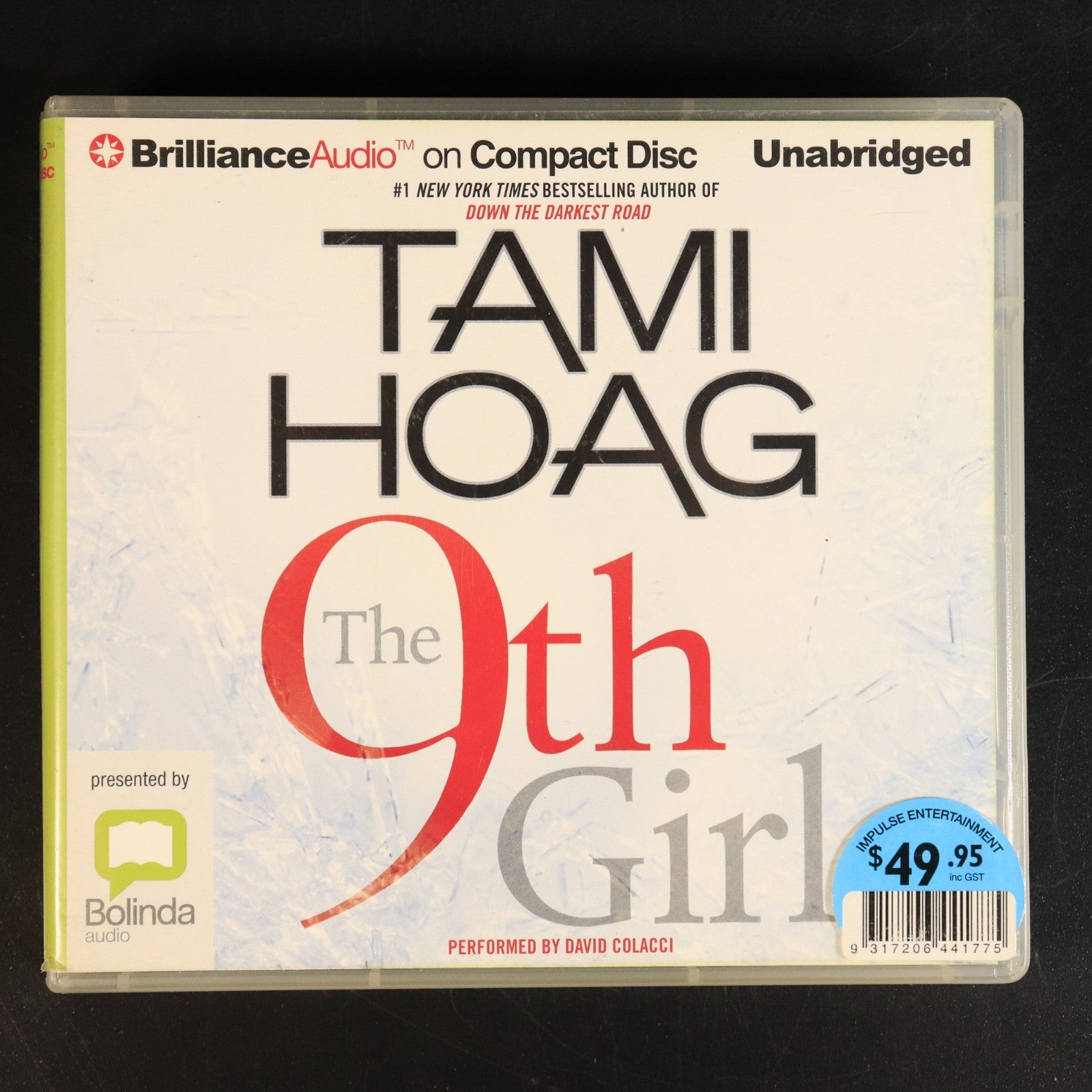 The 9th Girl by Tami Hoag Crime Fiction Audio Book CD Bolinda 11 CD Se ...